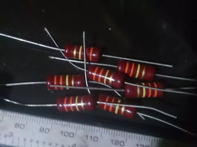 Piher 1W Carbon NOS otpornici resistors