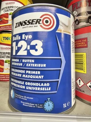 UNIVERZALNI PRAJMER - BULLS EYE 1-2-3 ZINSSER