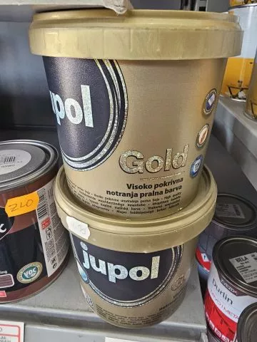Visokoperiva boja JUPOL GOLD
