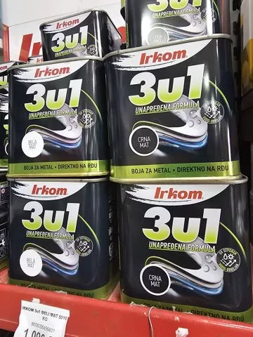 BOJE ZA METAL - IRKOM 3U1