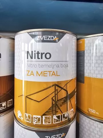 Nitro temeljna boja za metal Zvezda