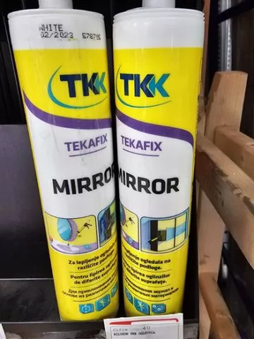 TEKAFIX MIRROR SILIKON ZA LEPLJENJE OGLEDALA