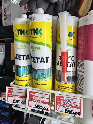 Silikon Sanitar Acetat TKK