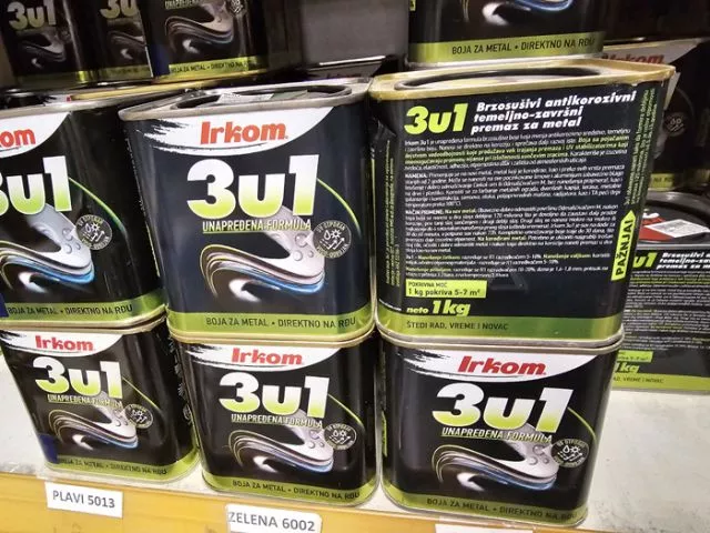 BOJA ZA METAL 3U1 - IRKOM