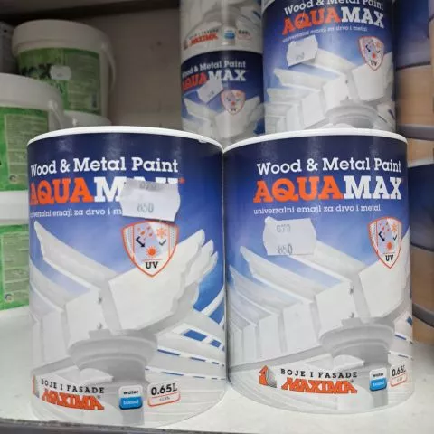 EMAJL ZA METAL I DRVO AQUAMAX 0.75L
