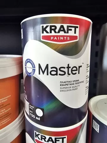 Boja za unutrašnje zidove - Kraft Master Plastico