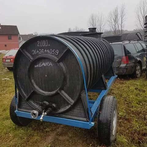 HORIZONTALNI REZERVOAR 1.000L Ø 1000 X 1270 MM