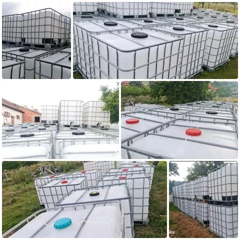 PLASTIČNE IBC CISTERNE-KONTEJNERI OD 1000 L