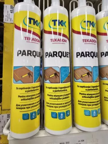 SILIKON ZA FUGOVANJE PARKETA - Tekadom Parquet TKK