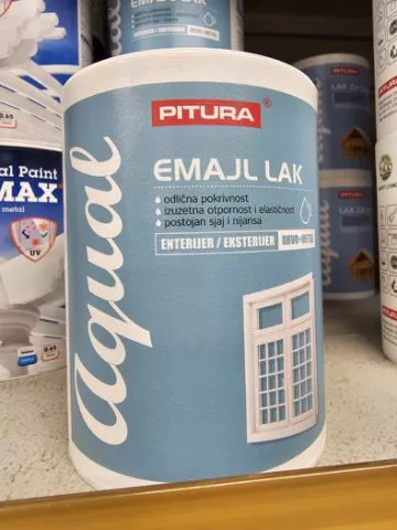 EMAJL LAK ZA DRVO I METAL - AQUAL PITURA