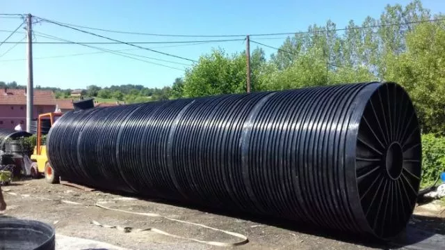 HORIZONTALNI REZERVOAR 100.000L Ø 2.400 X 22.300 MM