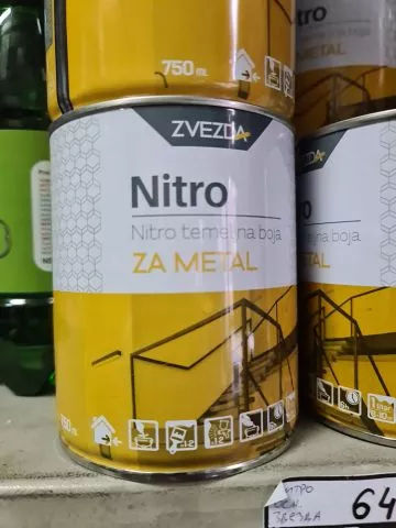 ZVEZDA NITRO TEMELJNA BOJA ZA METAL