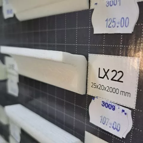 STIROPOR LAJSNE LX 22 - 25X20X2000 MM