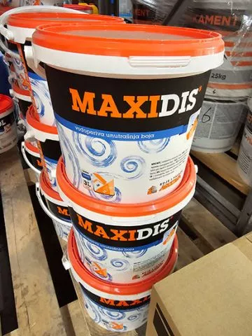 MAXIDIS VODOPERIVA BOJA ZA ZIDOVE