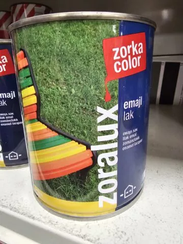 EMAJL LAK ZA DRVO I METAL - ZORALUX ZORKA KOLOR