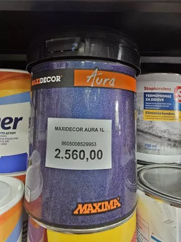 DEKORATIVNI LAK SA SPECIJALNIM EFETKOM - MAXIDECOR AURA