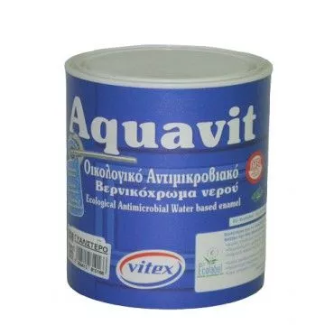 EMAJL ZA DRVO I METAL Vitex Aquavit,750 ml Beli sjaj