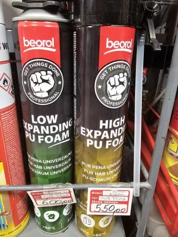 NISKOEKSPANDIRAJUĆA PUR PENA BEOROL