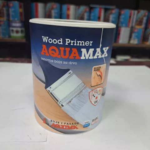 AQUAMAX WOOD PRIMER - Osnovna boja za drvo 650 ml