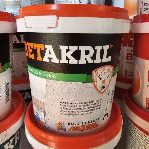 AKRILNA BOJA ZA BETON BETAKRIL MAXIMA