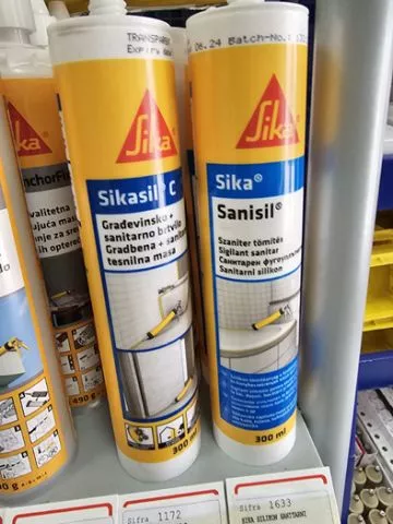 SIKASIL SANSIL ZAPTIVNA MASA ZA SANITARNU PRIPREMU