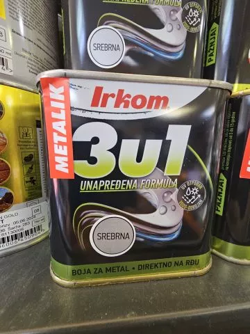 BOJA ZA METAL - 3U1 IRKOM