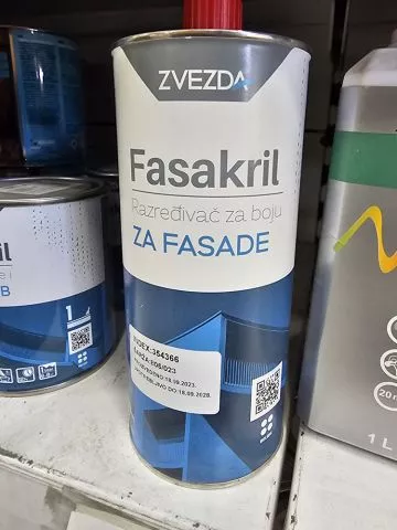 RAZREĐIVAČ ZA FASADNE BOJE - FASAKRIL