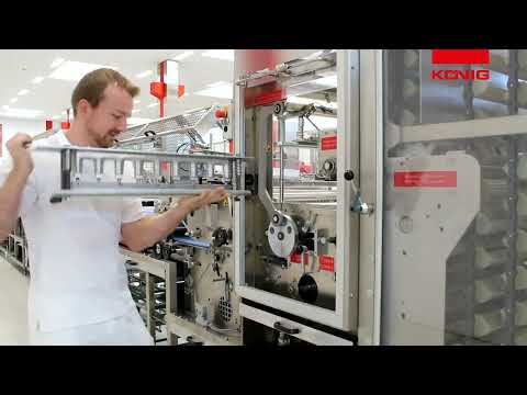 Koenig Combi linija KCL/4 modularna linija za rolovanje lepinja Verified seller