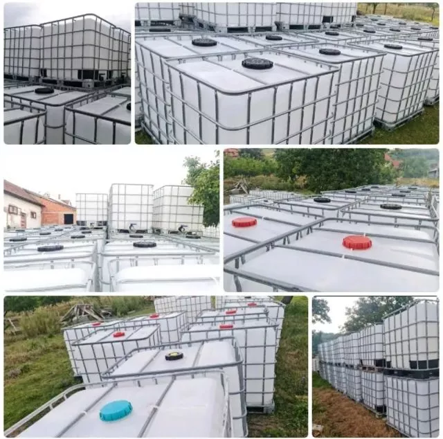 PLASTIČNE IBC CISTERNE-KONTEJNERI OD 1000 L