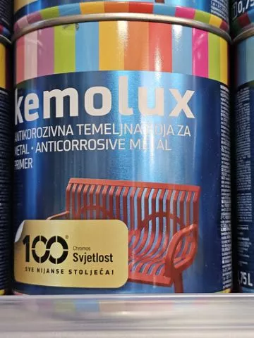 KEMOLUX ANTIKOROZIVNA TEMELJNA BOJA ZA METAL