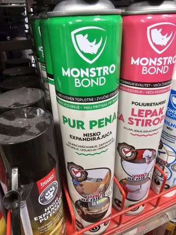 Poliuretanski lepak za stiropor MONSTRO BOND