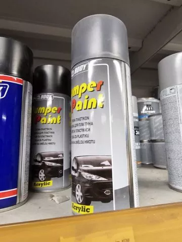 BOJA ZA PLASTIKU - BODY BUMPER PAINT
