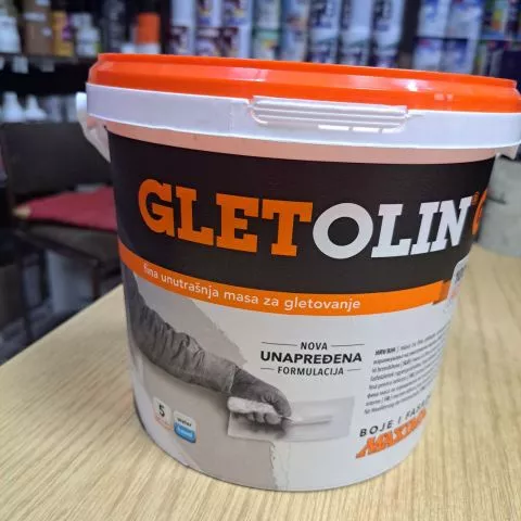 GLETOLIN - Masa za gletovanje 5 kg