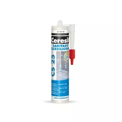 SILIKON SANITARNI BELI CS25 CERESIT