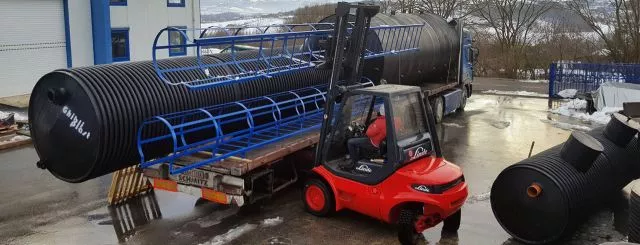 Horizontalni rezervoar 15.000L Ø 2.000 x 4.700 mm