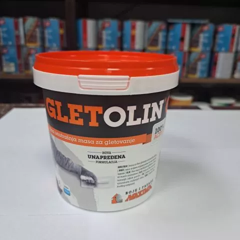 GLETOLIN - Masa za gletovanje 1 kg