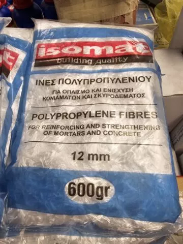 SINTETIČKA VLAKNA - POLYPROPYLENE FIBERS ISOMAT