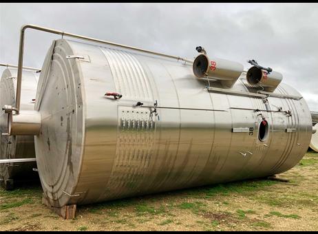 Rezervoar od nerđajućeg čelika 304 - termoregulisan - odeljci - 61000 l Verified seller