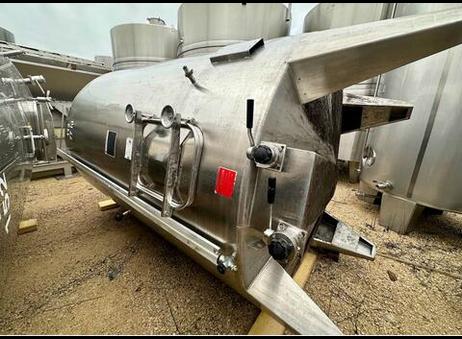 Rezervoar od nerđajućeg čelika - Termoregulisano - Konično dno - Skladištenje - LEZEUNE - 7700 L Verified seller