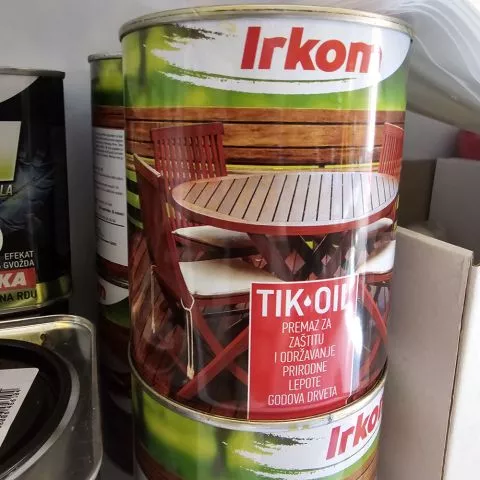 ULJE ZA DRVO TIK OIL IRKOM