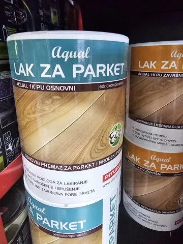 LAK ZA PARKET - AQUAL 1K PU OSNOVNI