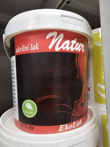 AKRILNI LAK ZA DRVO - NATUR EKO LAK