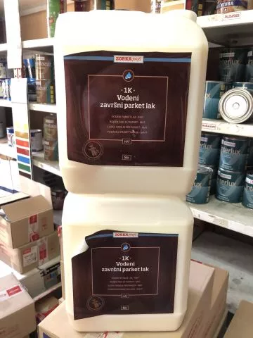 LAK ZA PARKET VODENI 1K ZORKA PROFI - 5L MAT I 1L SJAJ NOVO