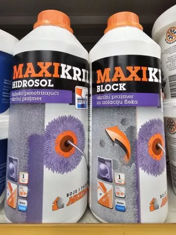 AKRILNI PRAJMER ZA IZOLACIJU FLEKA - MAXIKRIL BLOCK