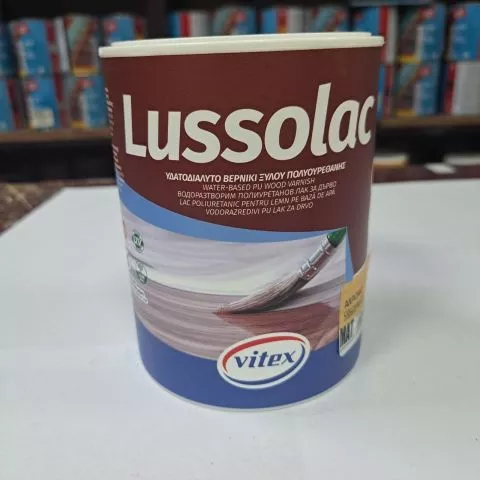 LUSSOLAC - BEZBOJNI LAK ZA DRVO NA VODENOJ BAZI SJAJ