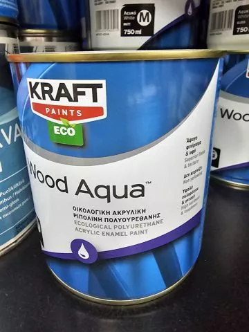 AKRILNI EMAJL ZA DRVO I METAL - KRAFT ECO WOOD AQUA