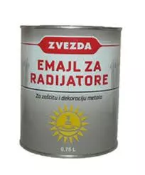EMAJL ZA RADIJATORE ZVEZDA, 750 ML BELI