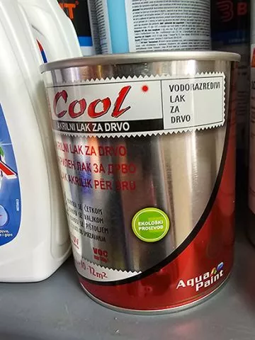 COOL AKRILNI LAK ZA DRVO