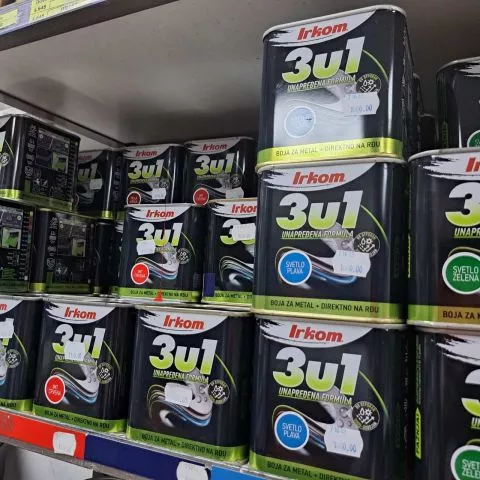3U1 BOJA ZA METAL 1KG IRKOM