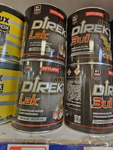 BOJA ZA METAL ANTIK DIREKT PITURA